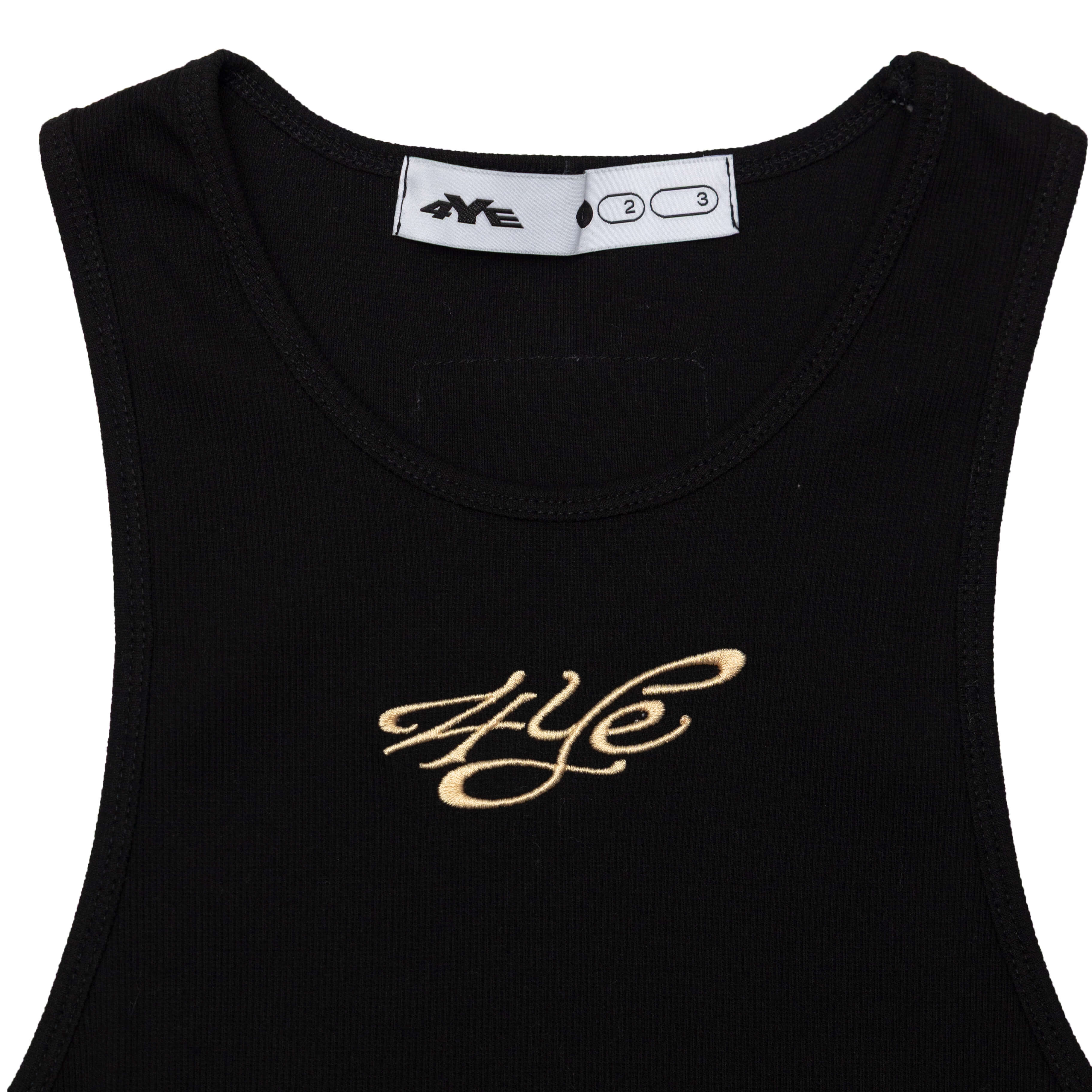 Signature Tank - Black/Gold – 4YE