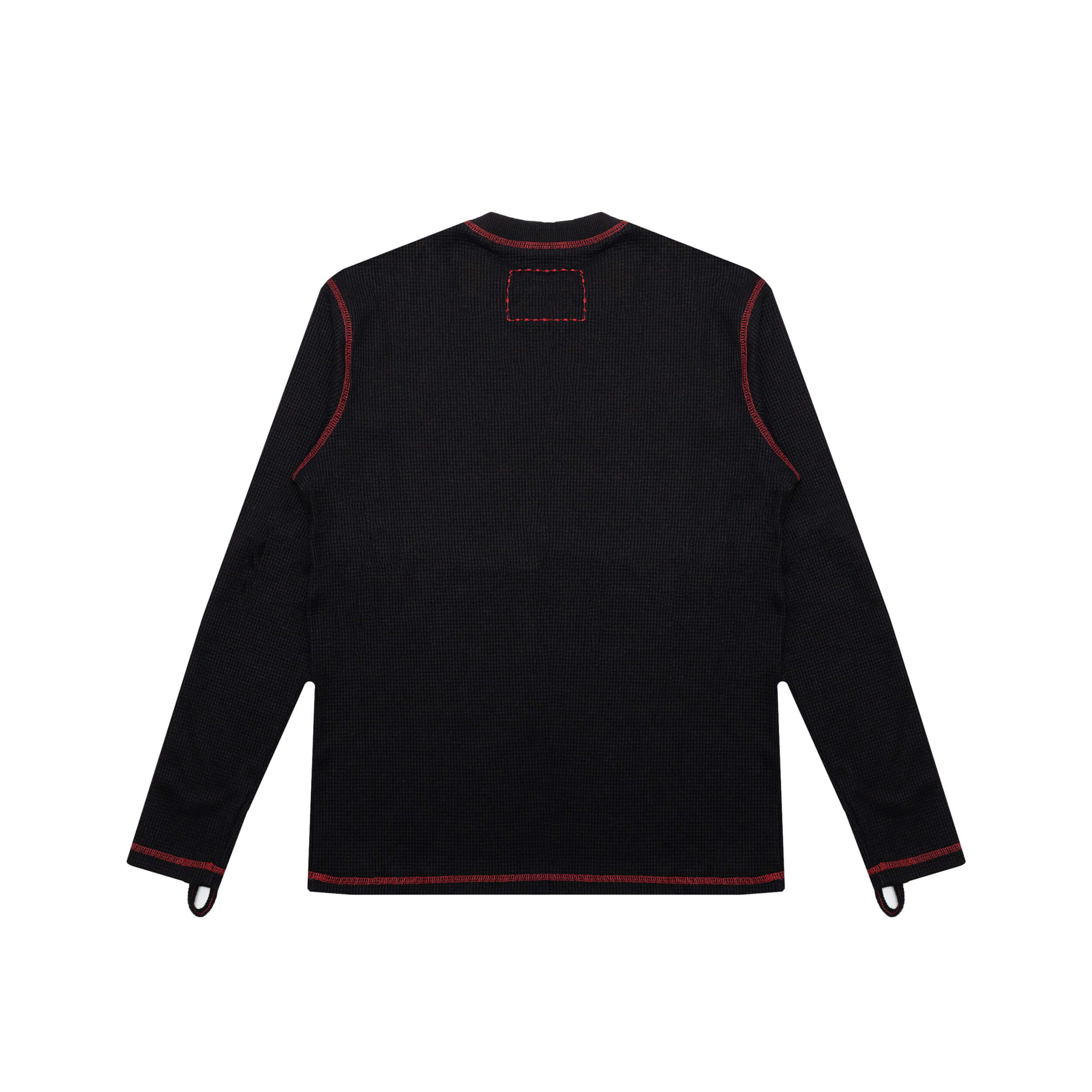 Signature Waffle Top - Black/Red – 4YE