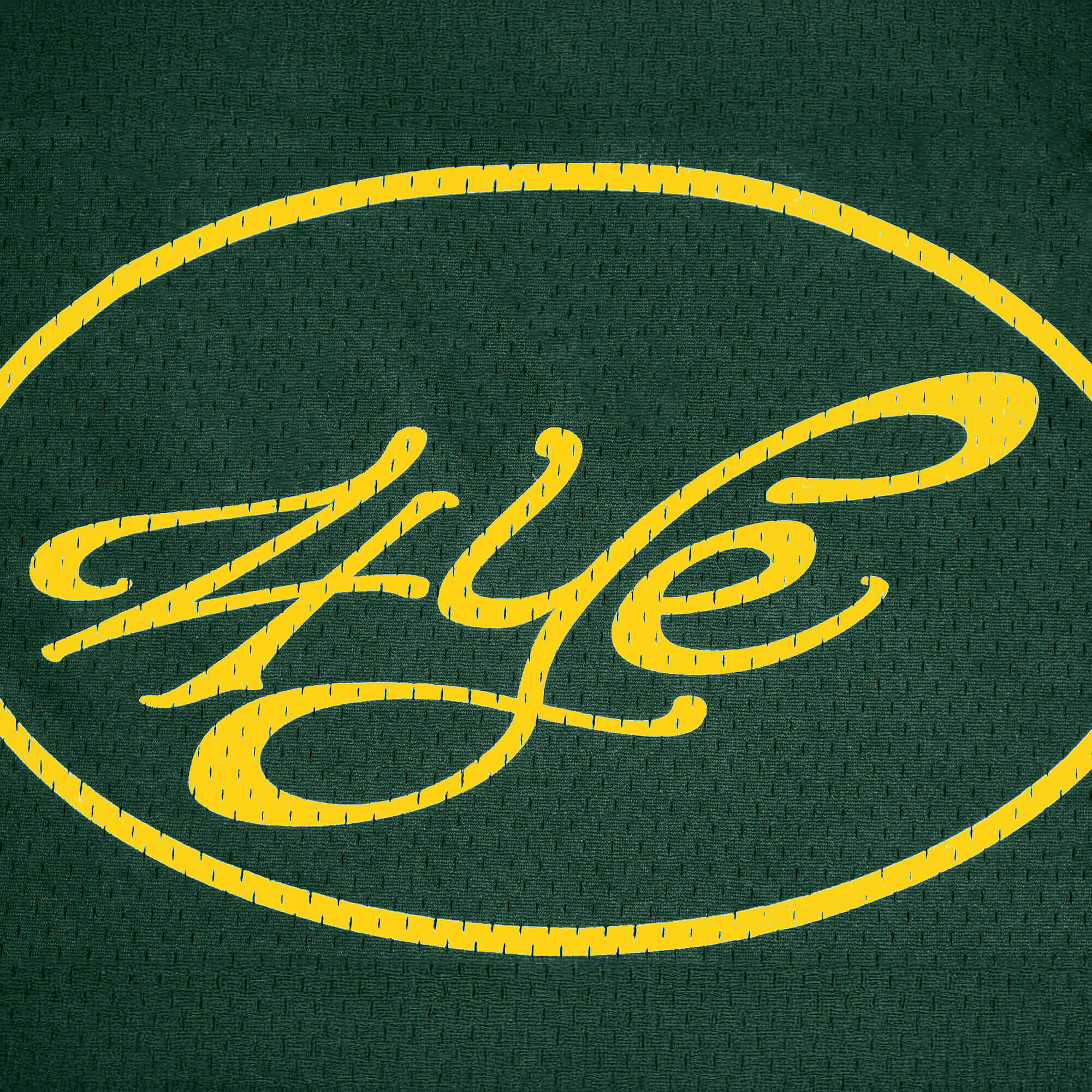 Signature Mesh Jersey - Dark Green/Gold – 4YE
